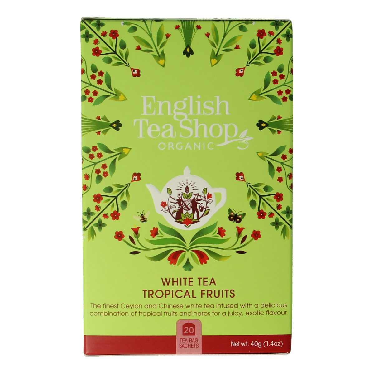 English Tea Shop White tea tropical fruits bio kopen? - Leef
