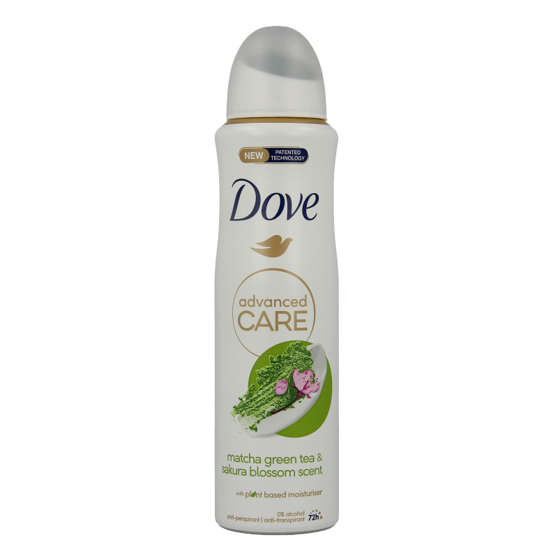 Dove Deodorant spray matcha & sakura 150 milliliter kope