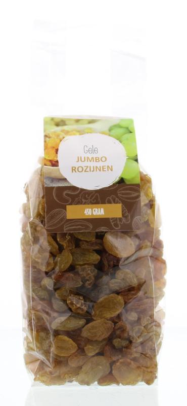 MijnNatuurwinkel Gele jumbo rozijnen 450 gram kopen? - Leef.