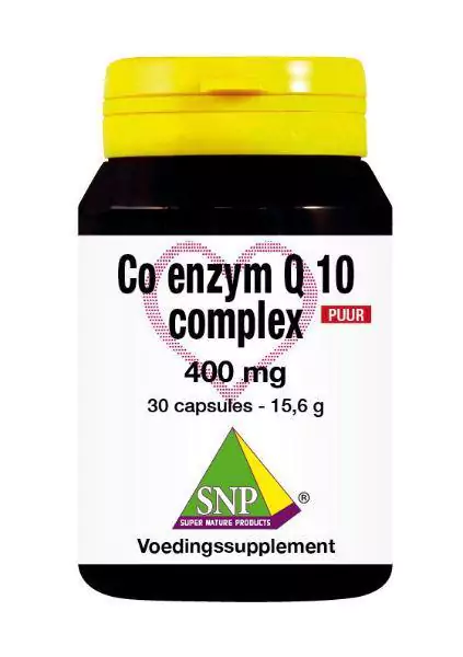 SNP Co enzym Q10 complex 400mg puur 30 capsules kopen? - Lee