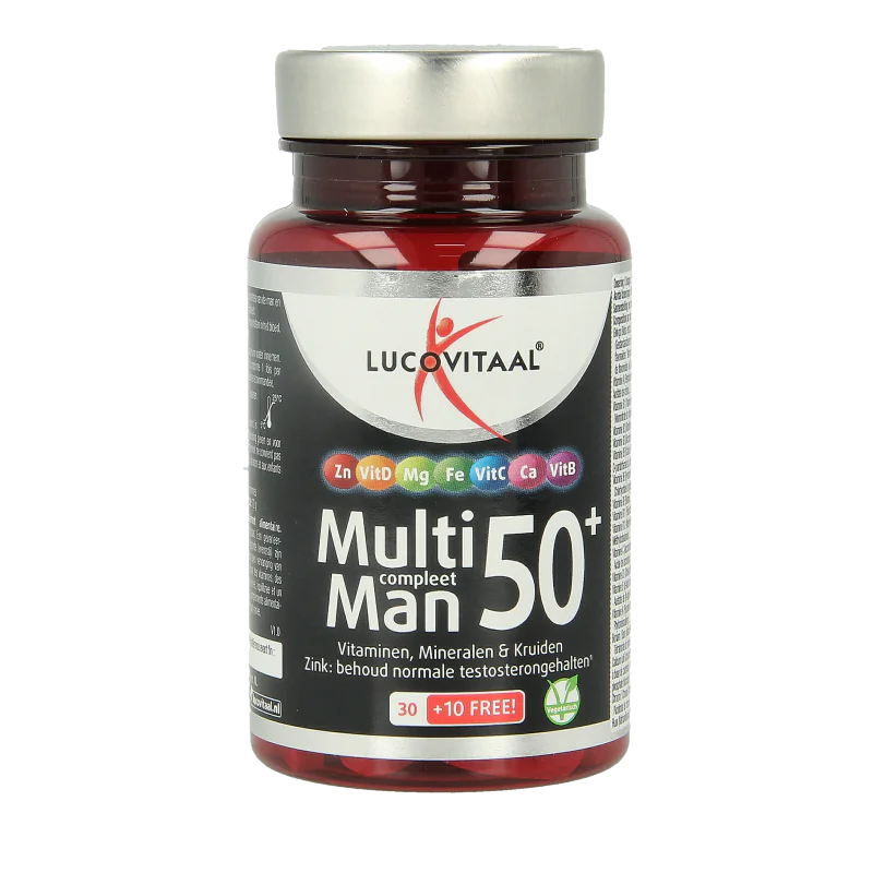 Lucovitaal Multi compleet man 50+ 40 tabletten kopen? - Leef
